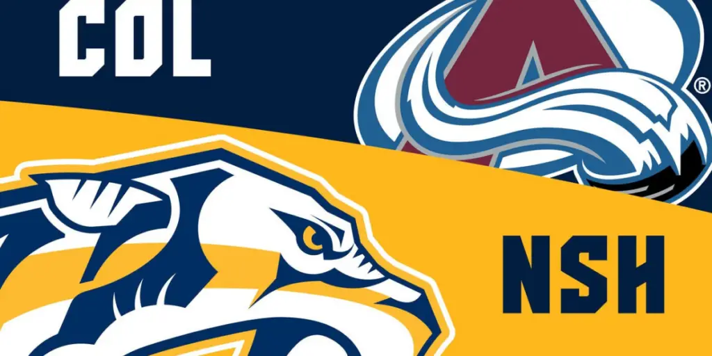 Nhl Game Preview Nashville Predators Vs Colorado Avalanche With Line